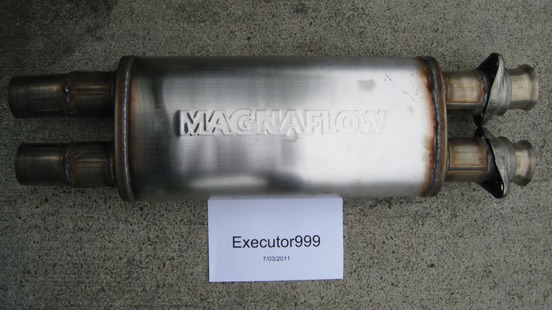 FS: barely used Magnaflow 12468 mid muffler with ARH connection pipes