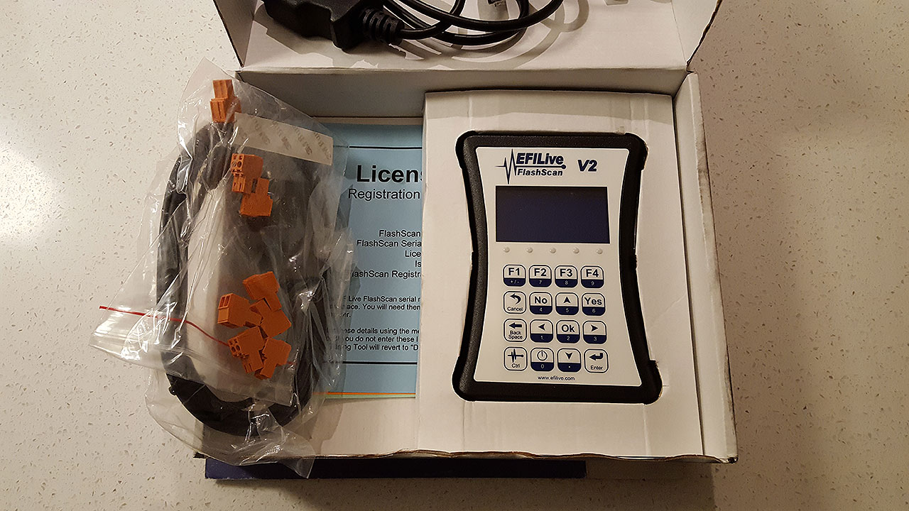 EFI Live FlashScan V2 Tool with Software